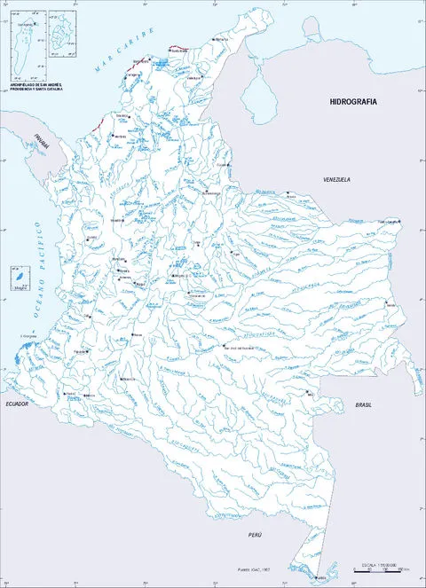 Rio Cauca Map